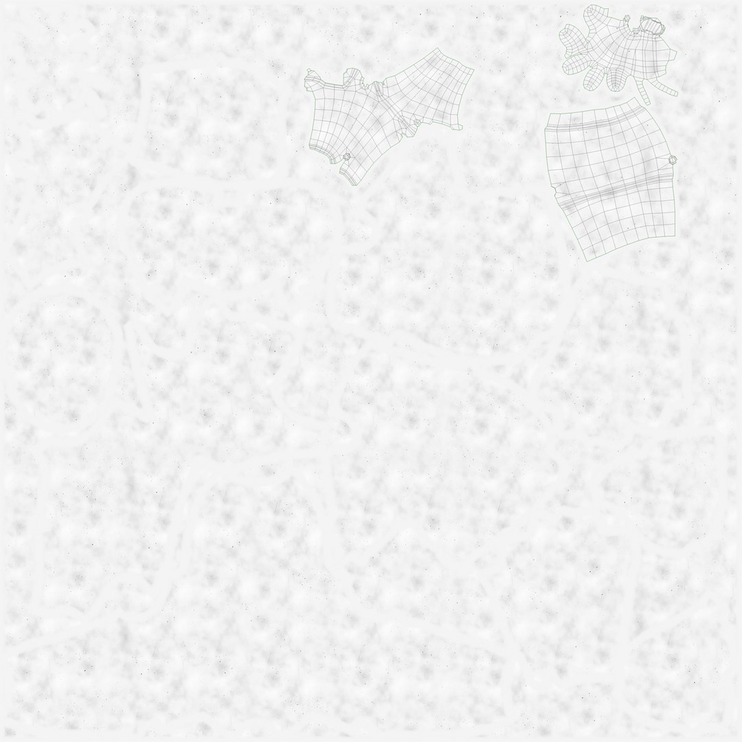 crash test dummy hand 3d model