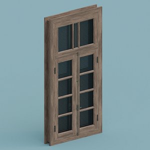 3d Steampunk Window