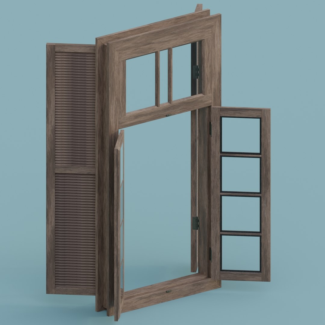 Blender Window Model - TurboSquid 1588534