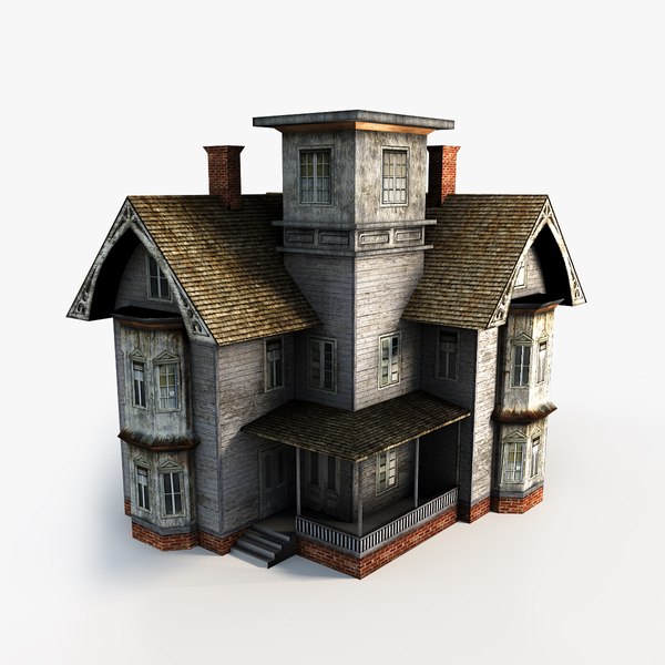 old house 3d model