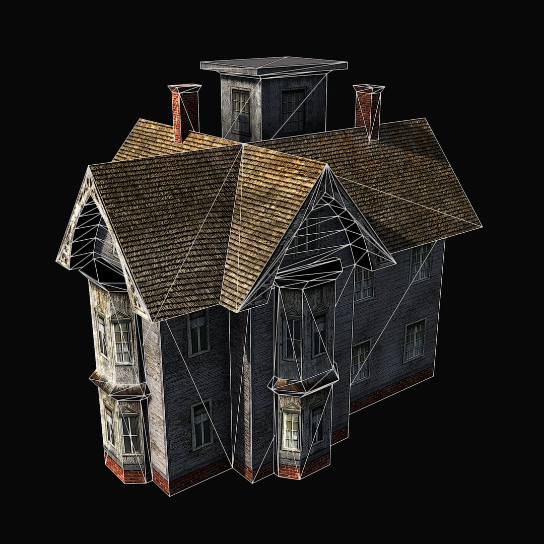 Old House 3d Model