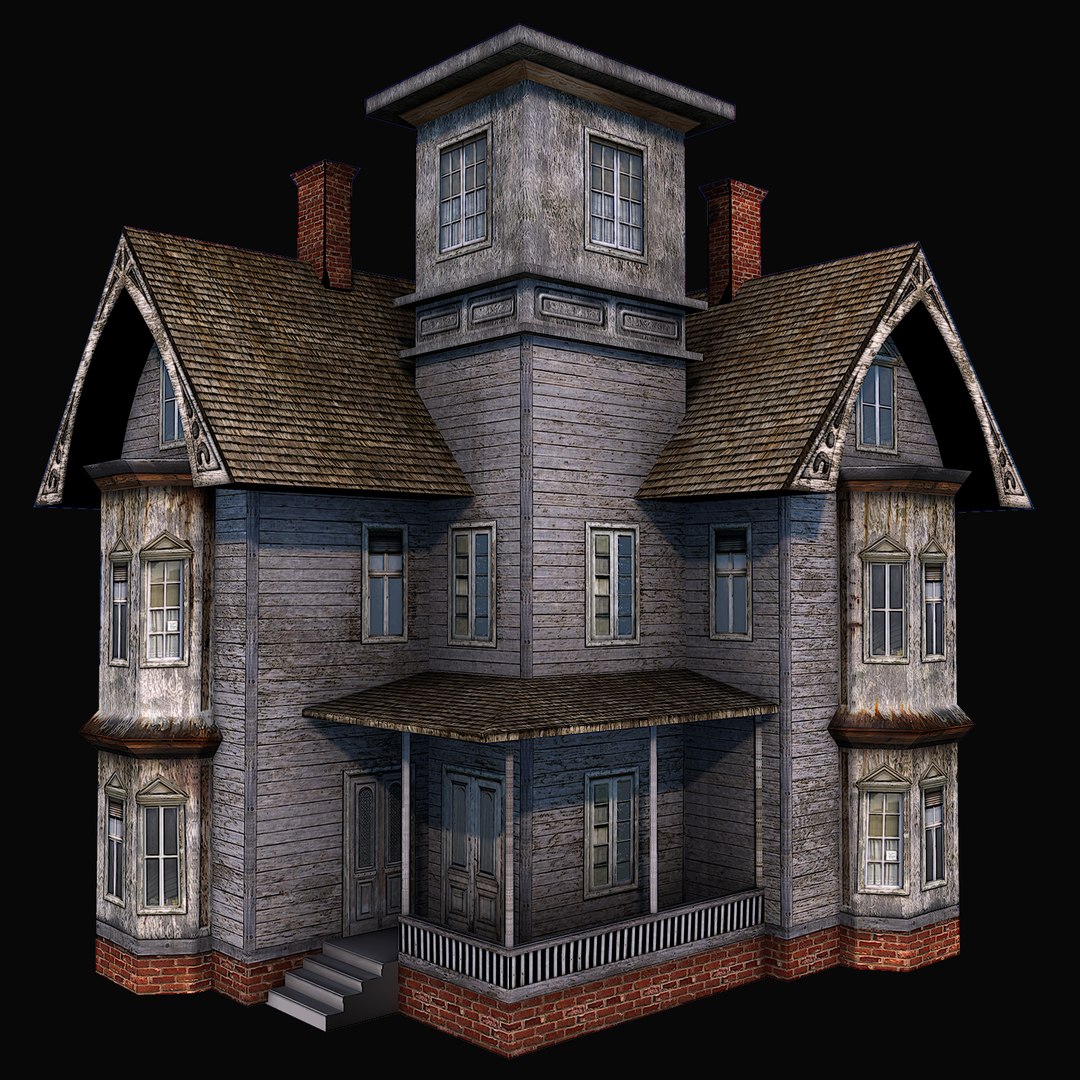 Old House 3d Model