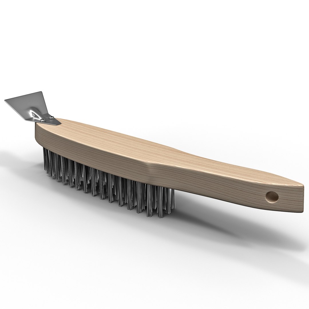 3ds Wire Brush Scraper
