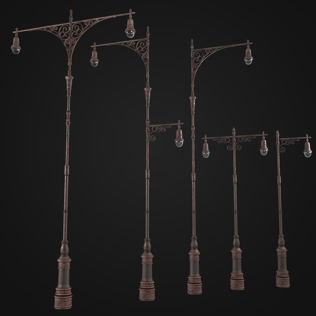 3d Model City Lights