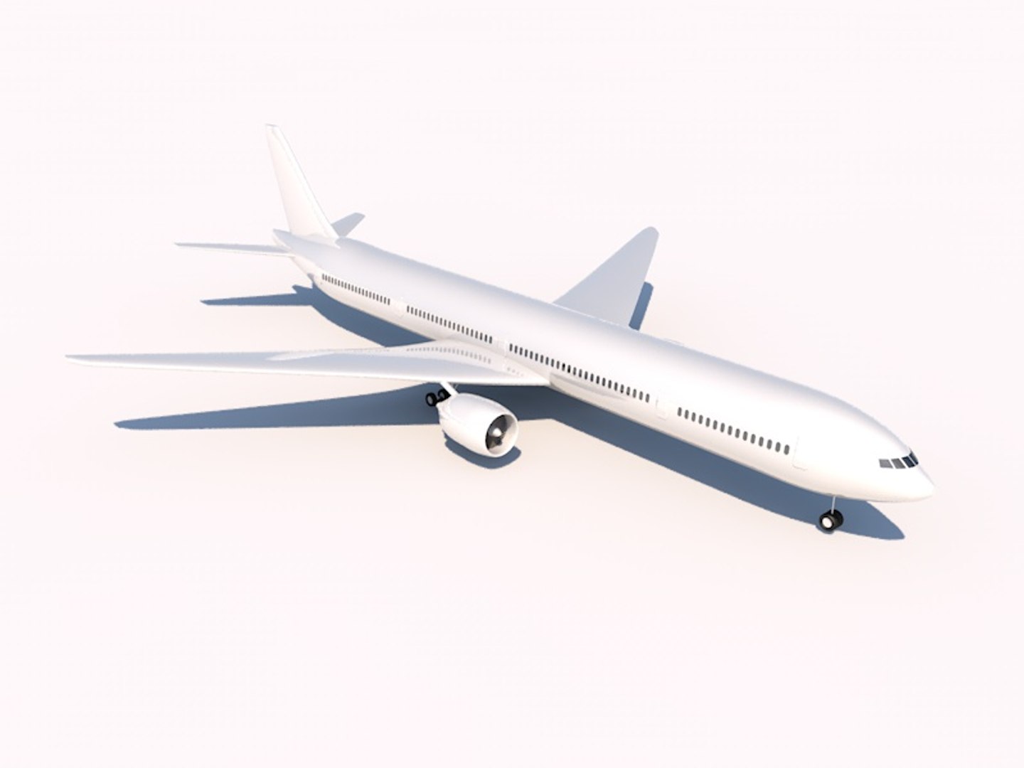 Boeing 777 3d Model