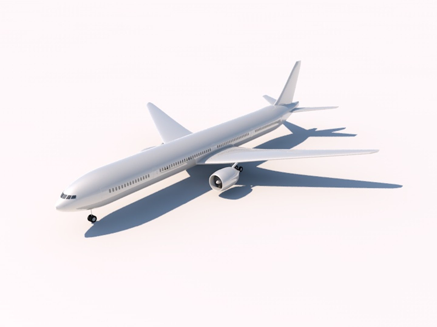 Boeing 777 3d Model