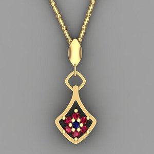 Pendant Necklace 3D Models for Download | TurboSquid