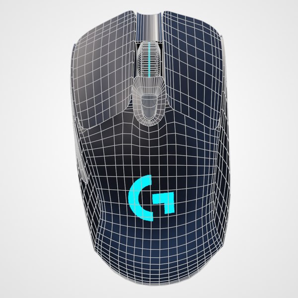 3D mouse logitech gaming - TurboSquid 1672138