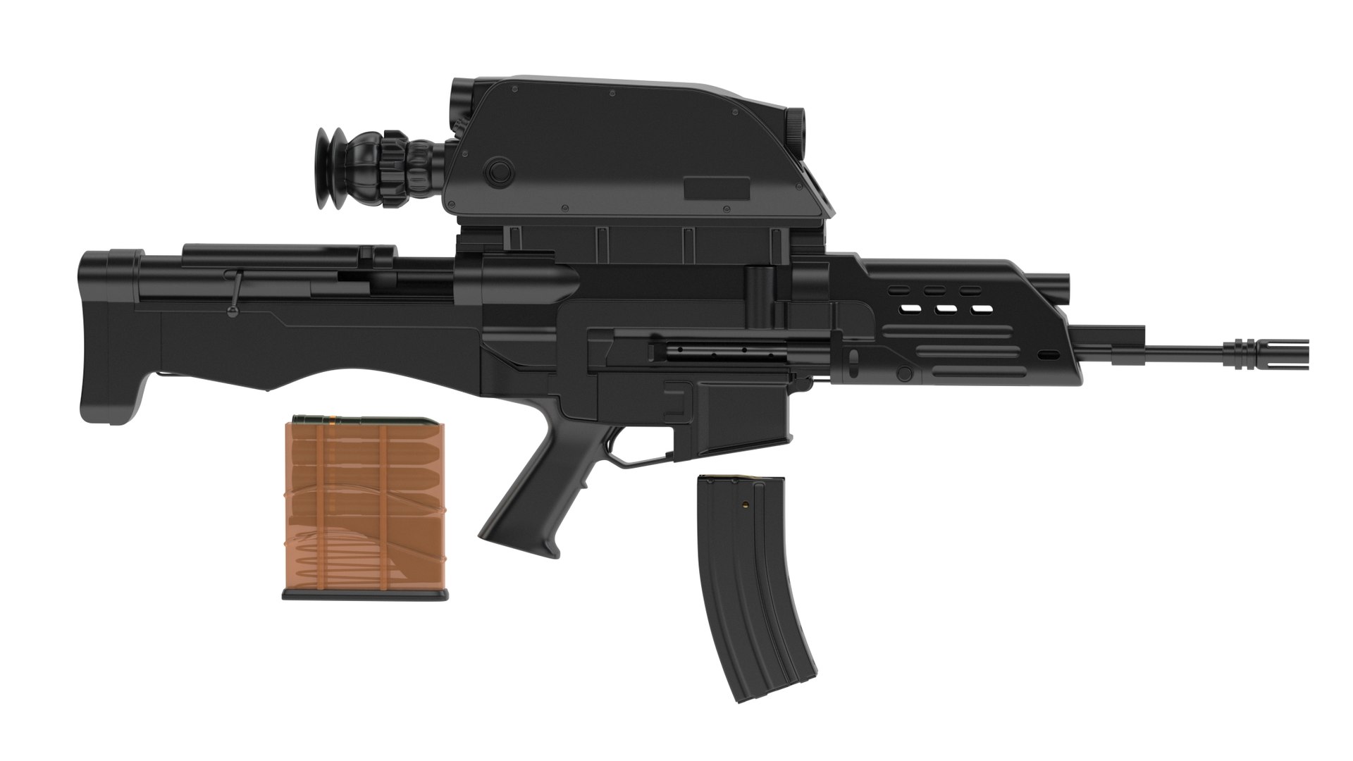 3D Daewoo K11 - TurboSquid 1703404