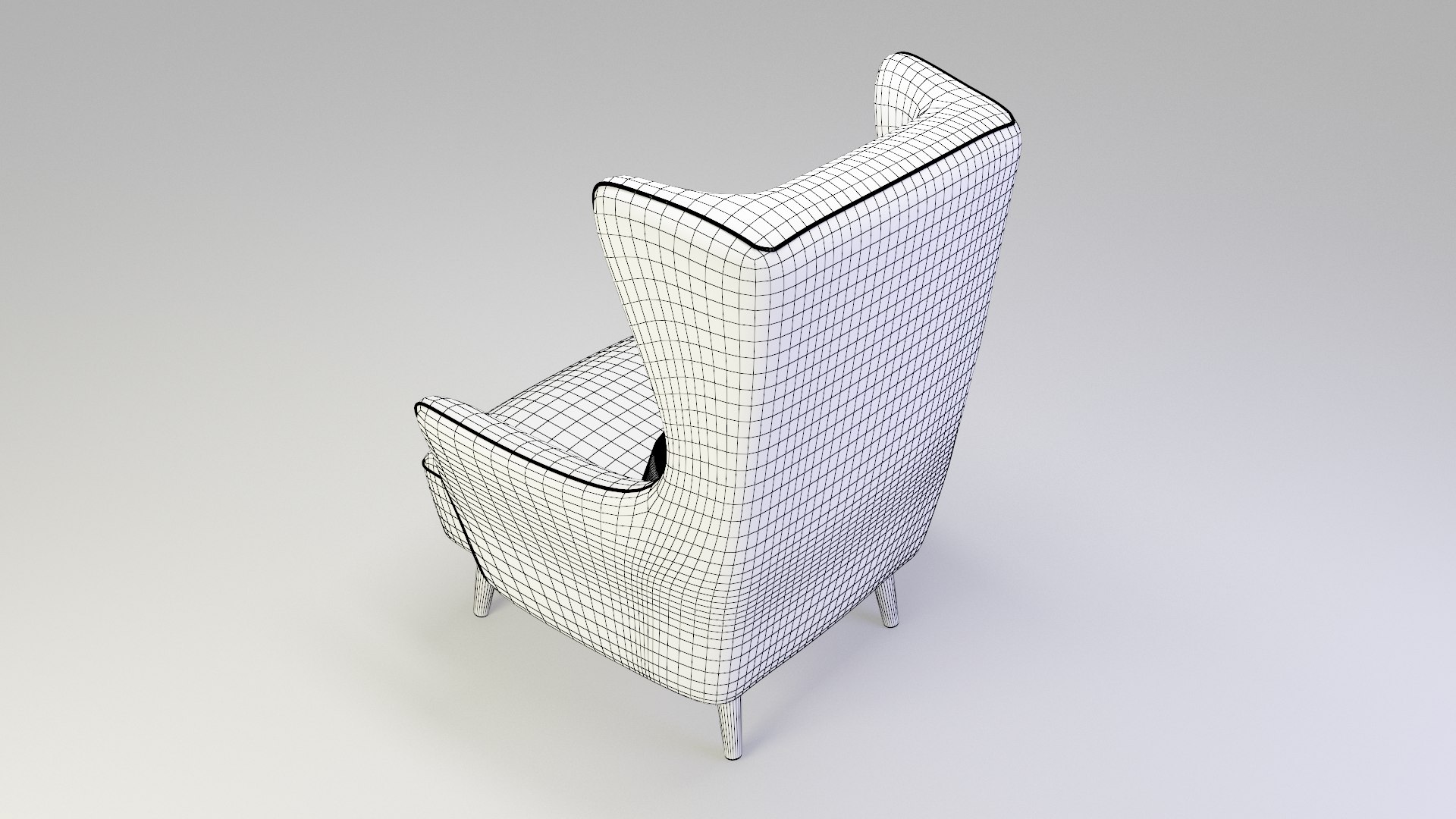 CHAIR BERGER- 3D Model - TurboSquid 2135669