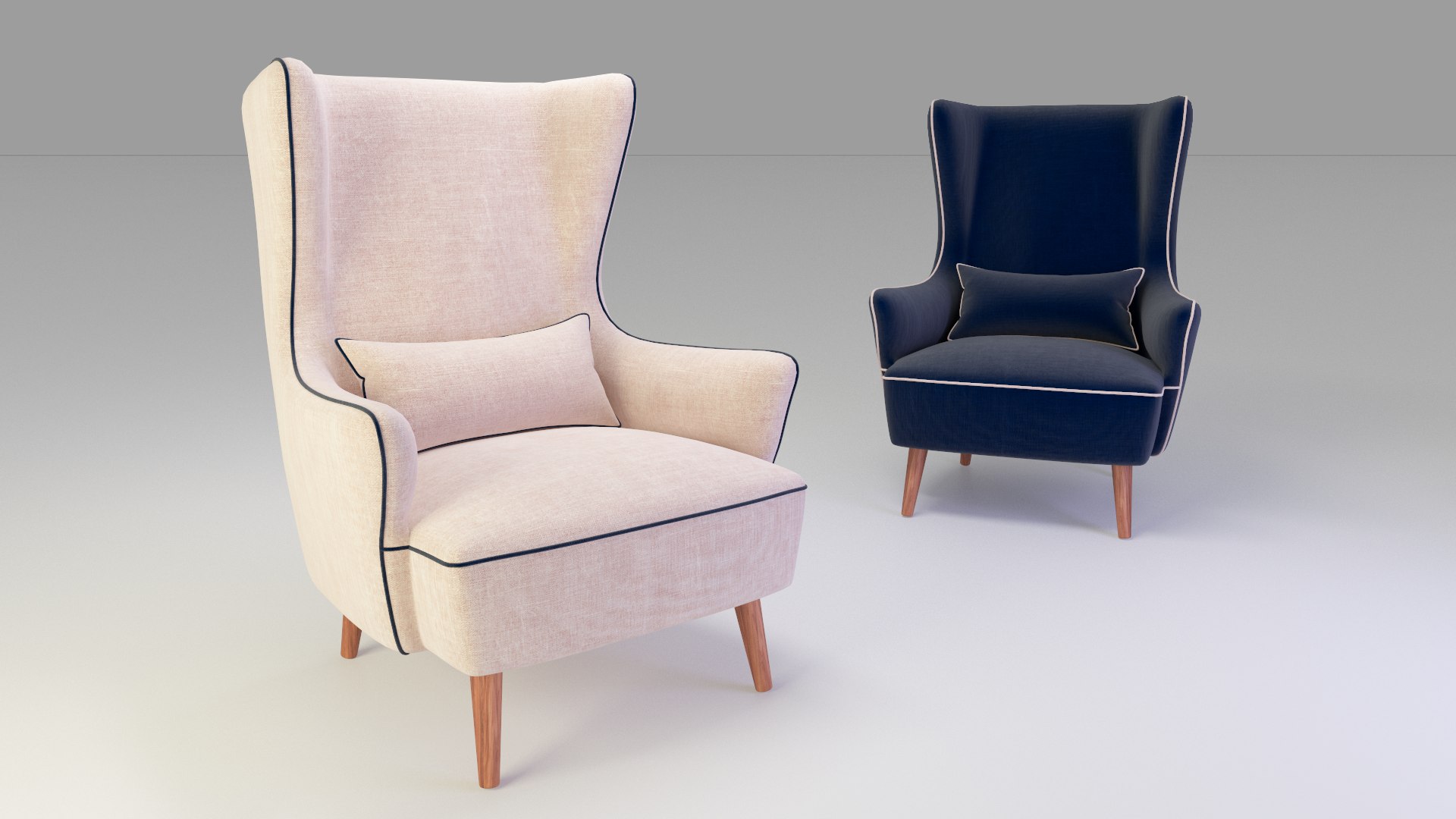 CHAIR BERGER- 3D Model - TurboSquid 2135669
