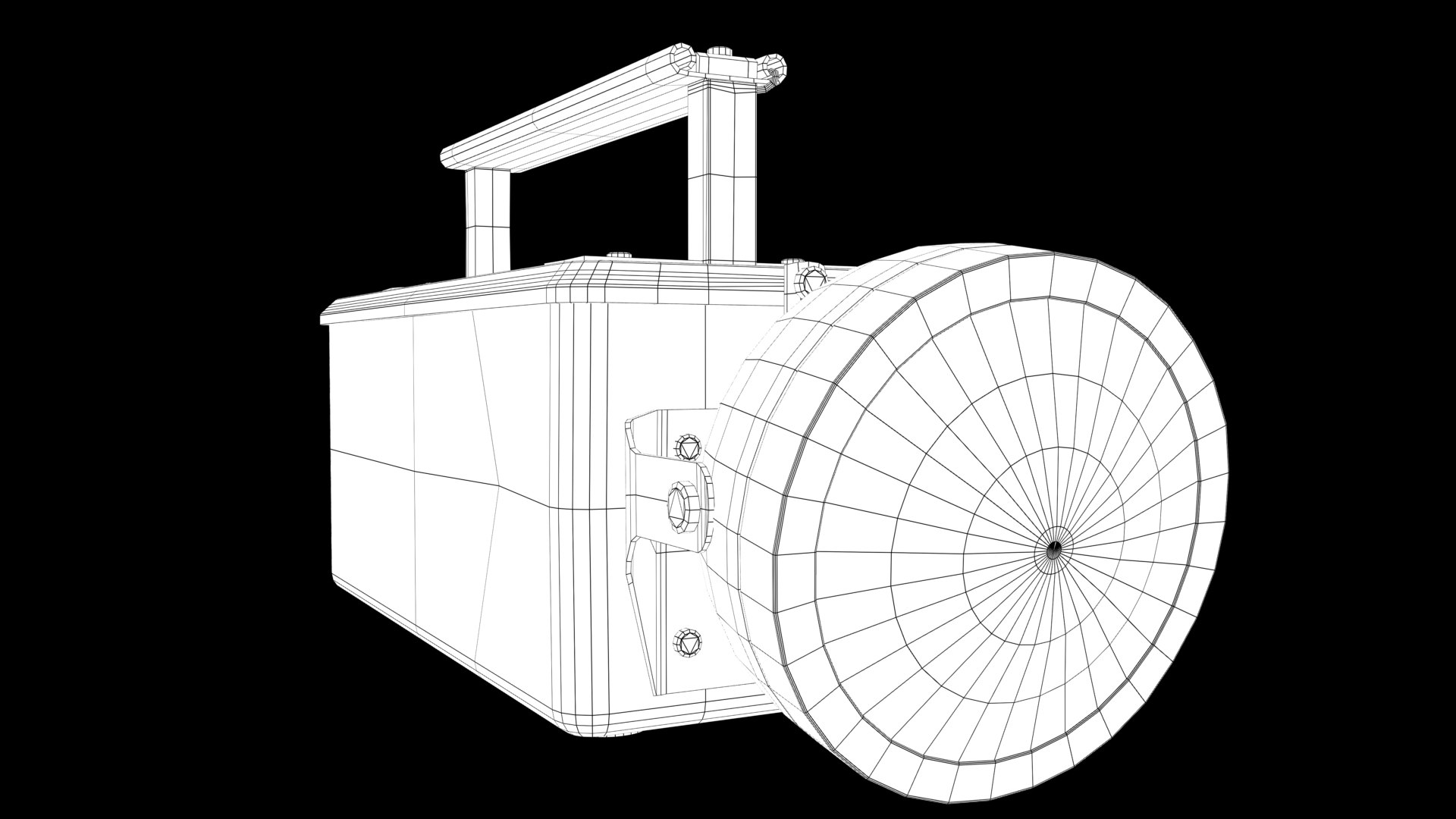 Old torch 3D model - TurboSquid 1969328