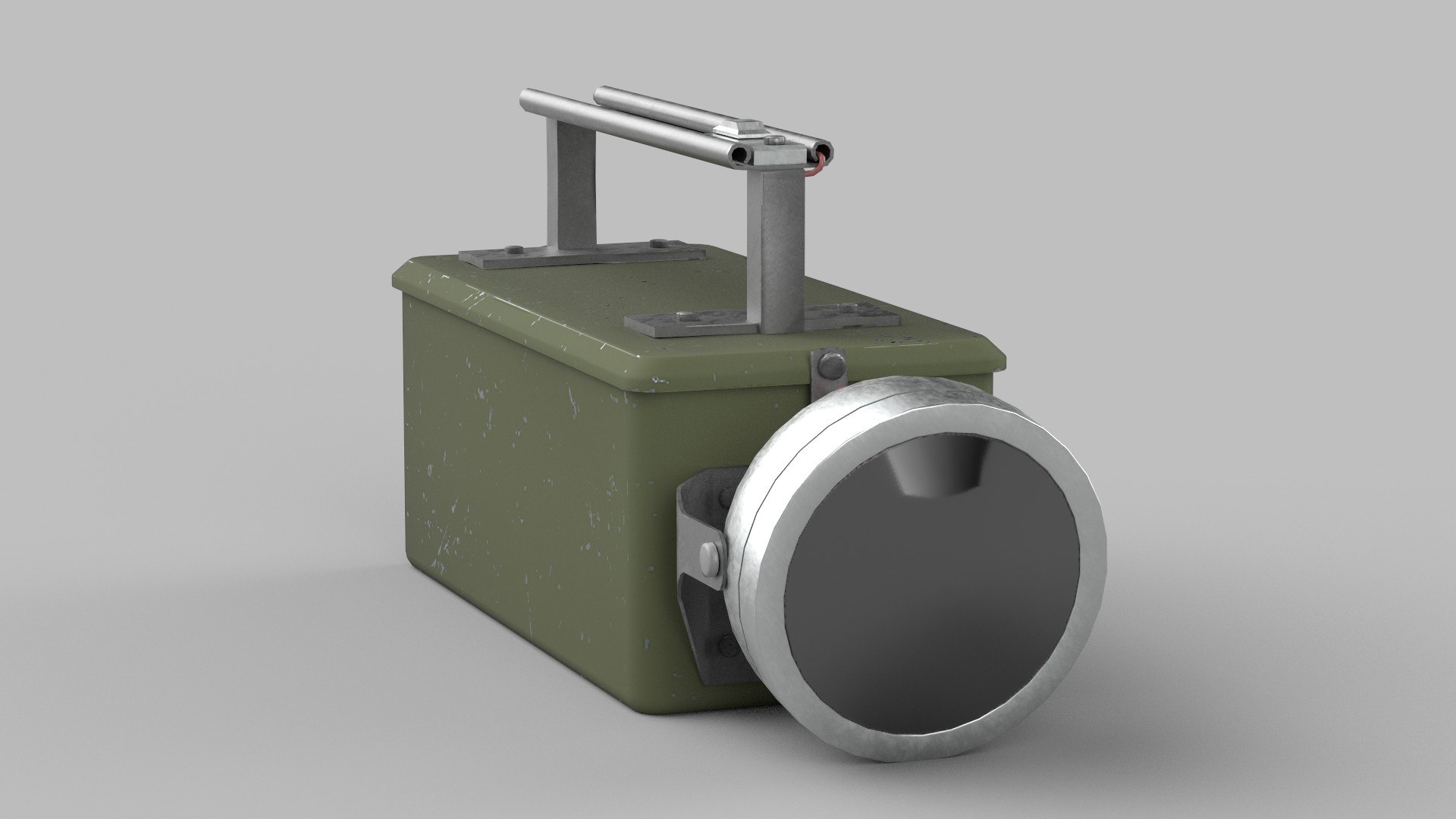 Old torch 3D model - TurboSquid 1969328