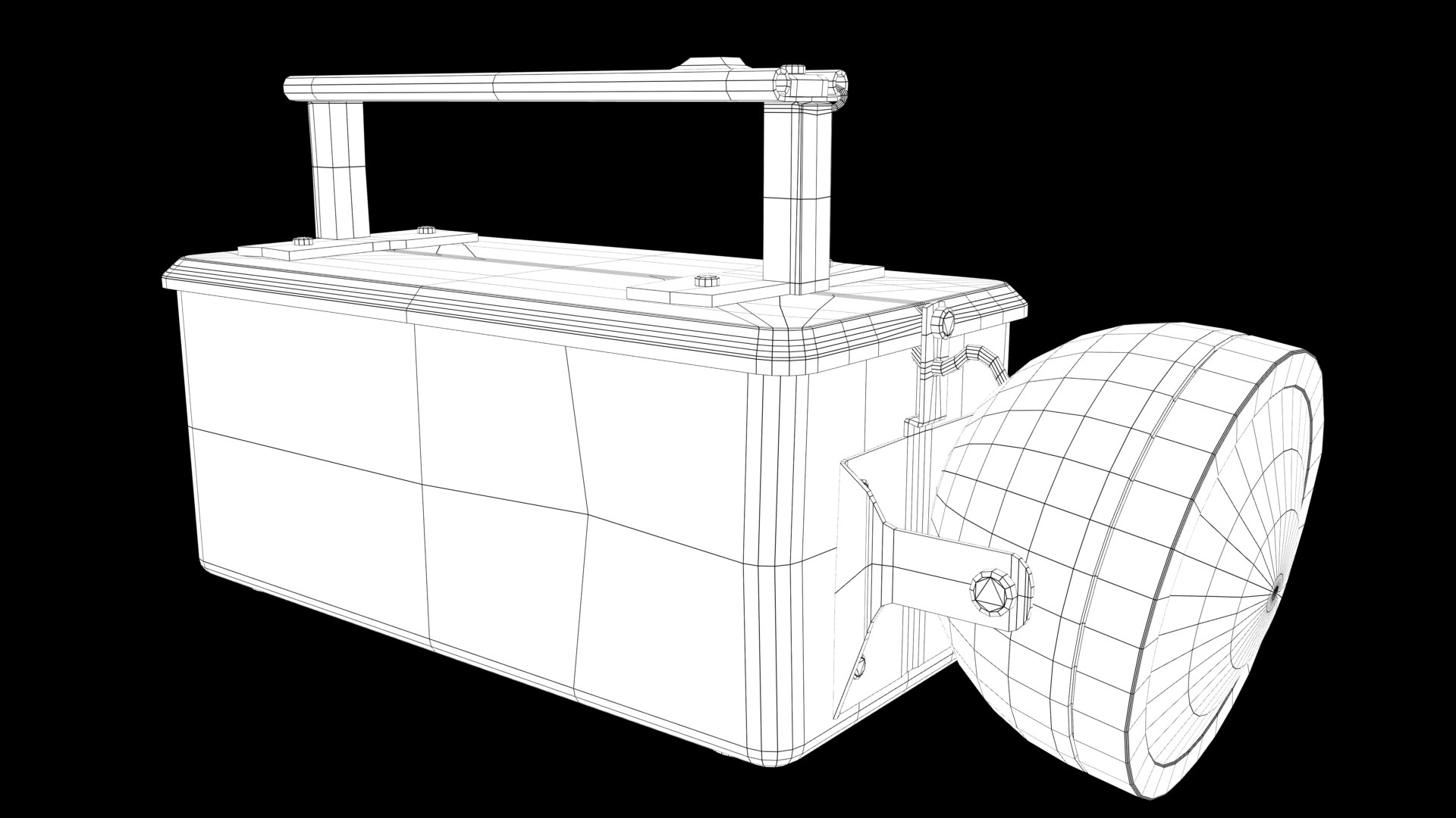 Old torch 3D model - TurboSquid 1969328