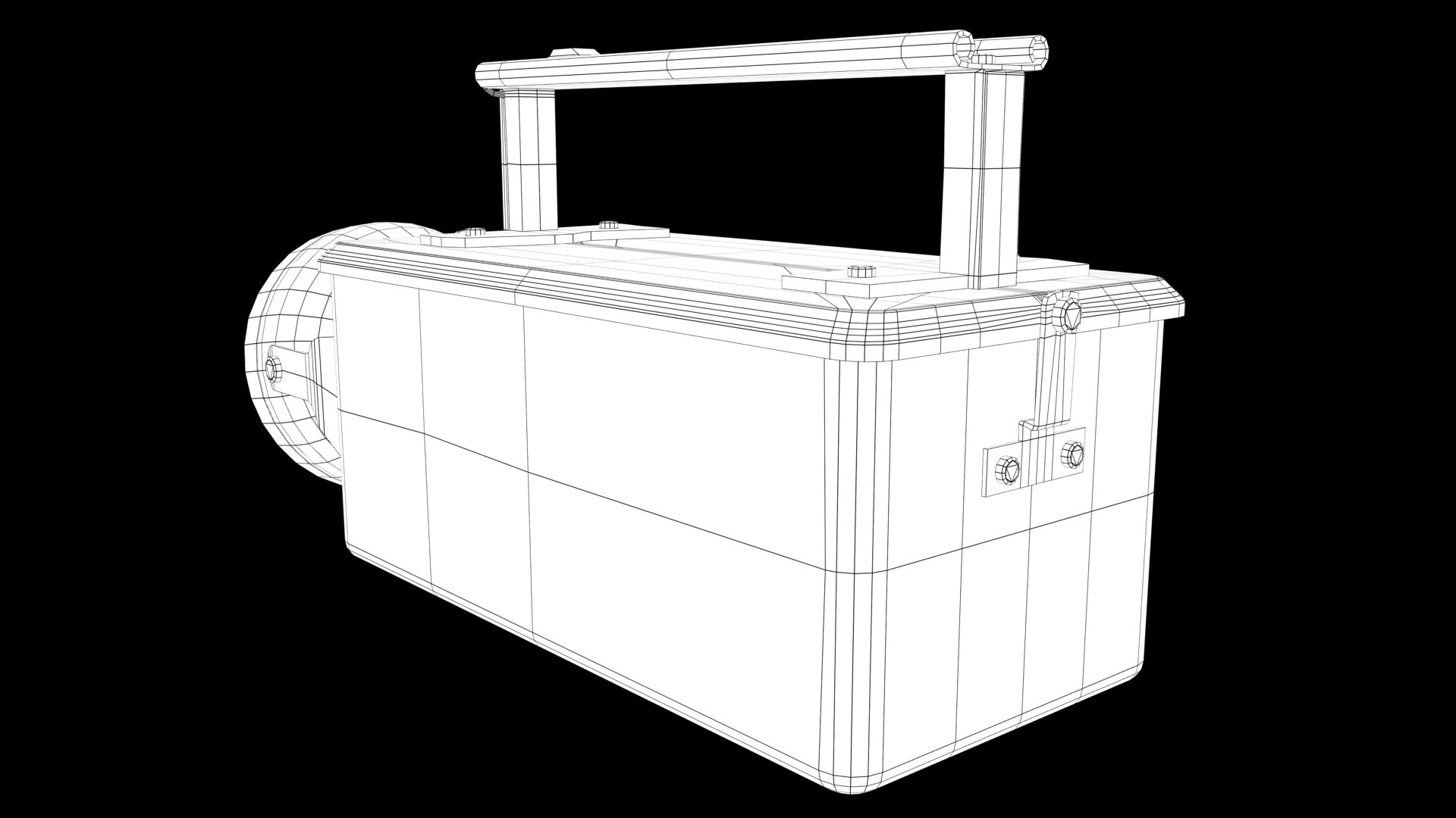 Old torch 3D model - TurboSquid 1969328