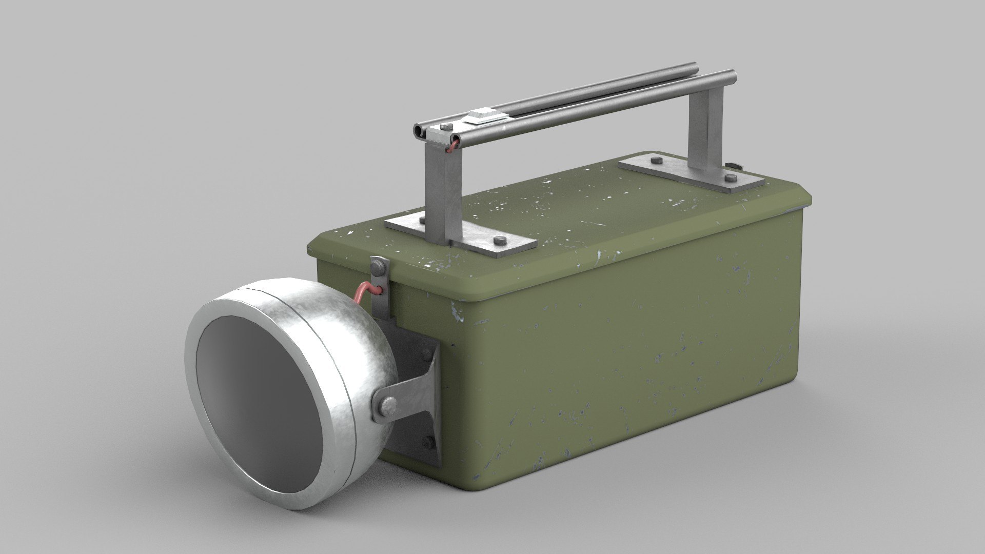 Old torch 3D model - TurboSquid 1969328