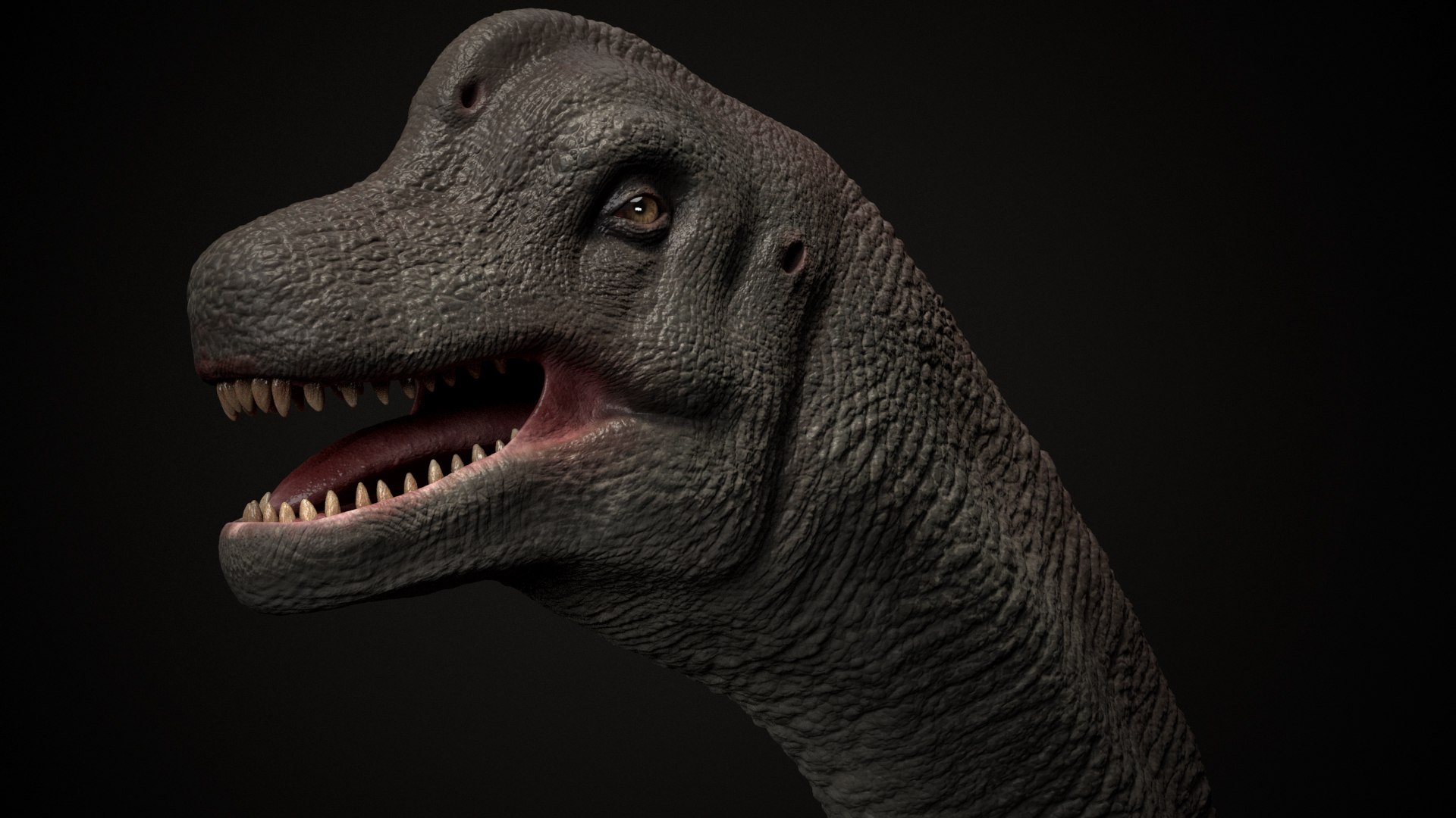 Brachiosaurus Sauropod Dinosaur 3D Model - TurboSquid 2321276