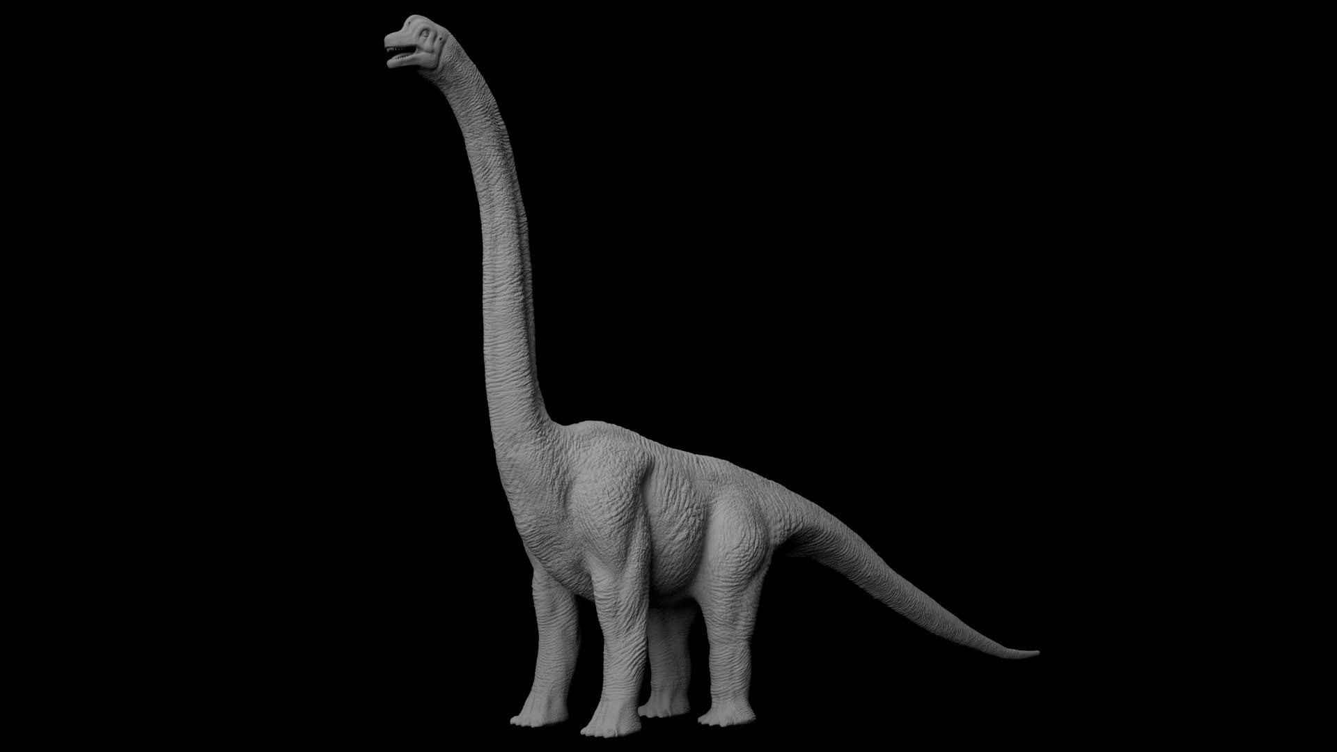 Brachiosaurus Sauropod Dinosaur 3D Model - TurboSquid 2321276