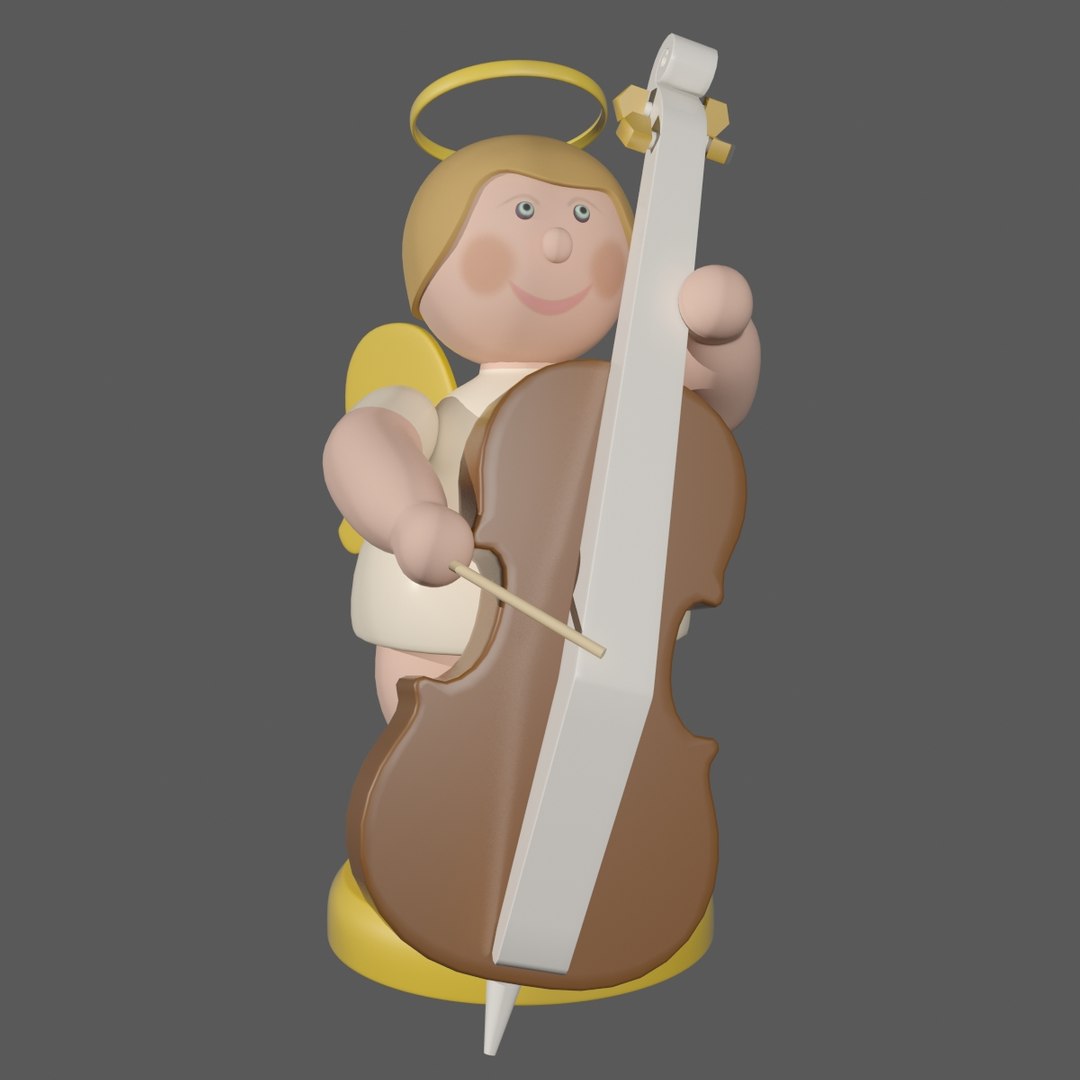 Christmas Angel 3d Max
