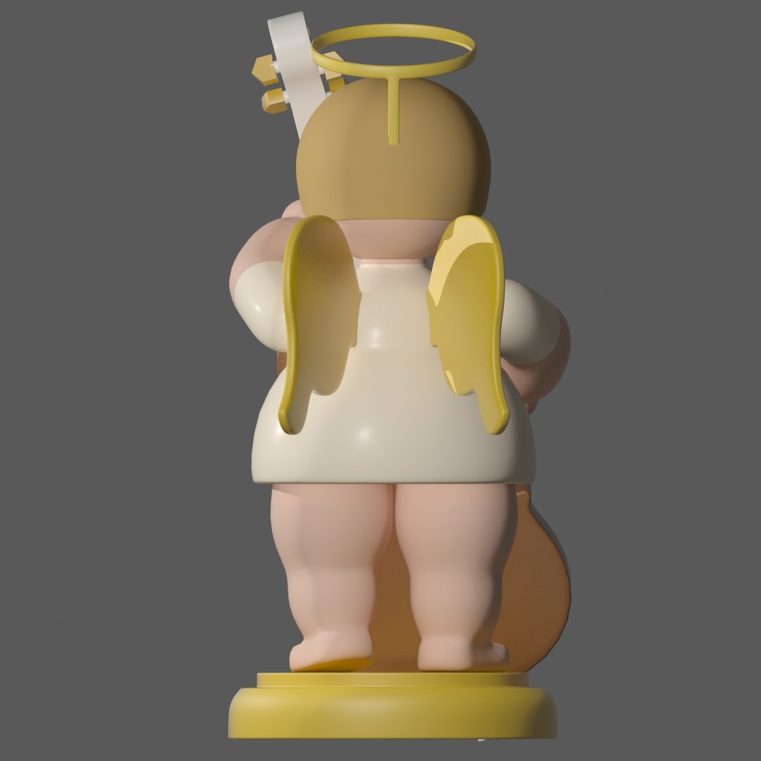 Christmas Angel 3d Max