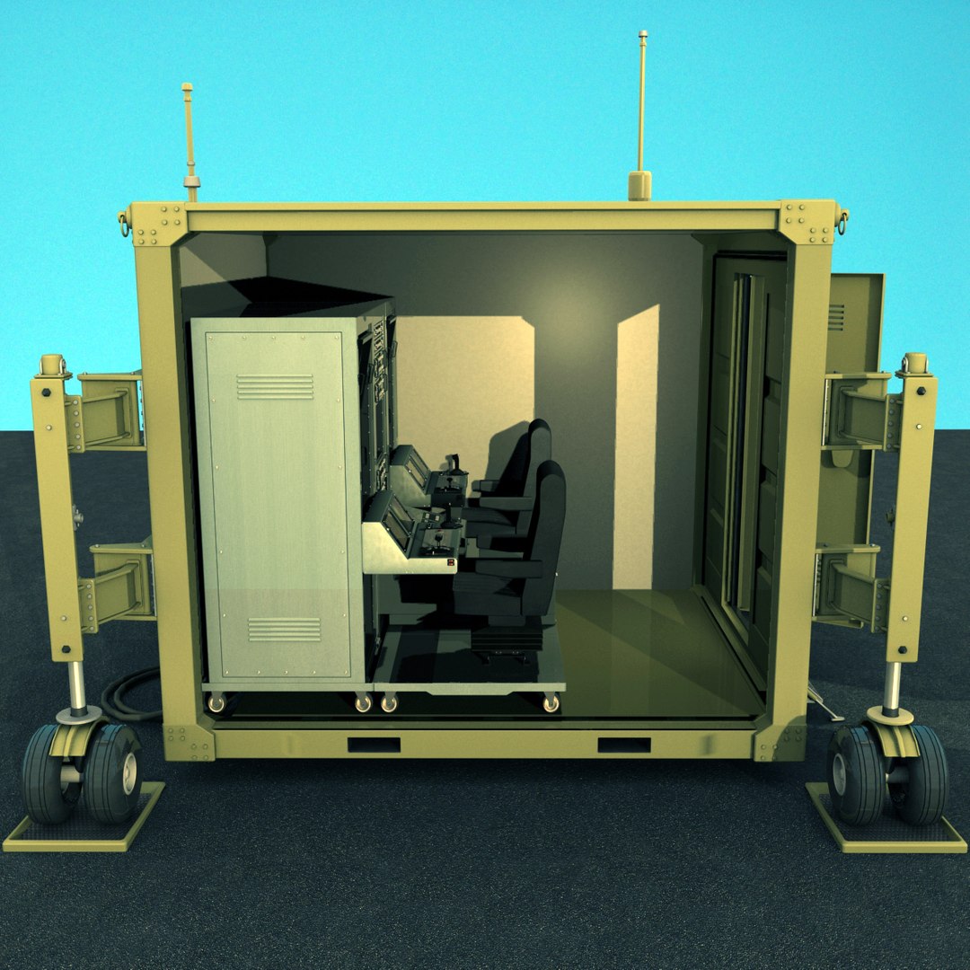Ground Control Station Uavs 3D Model - TurboSquid 1172688