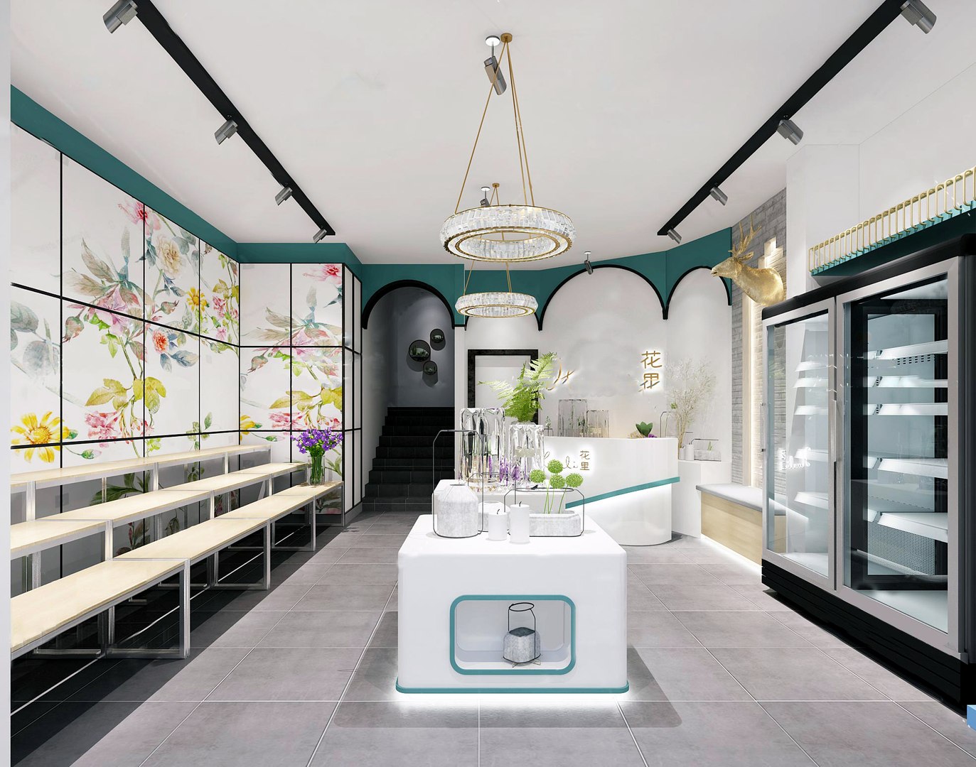 Florist Shops interior - FLOWER SHOP - Flower store 3D - TurboSquid 2127727