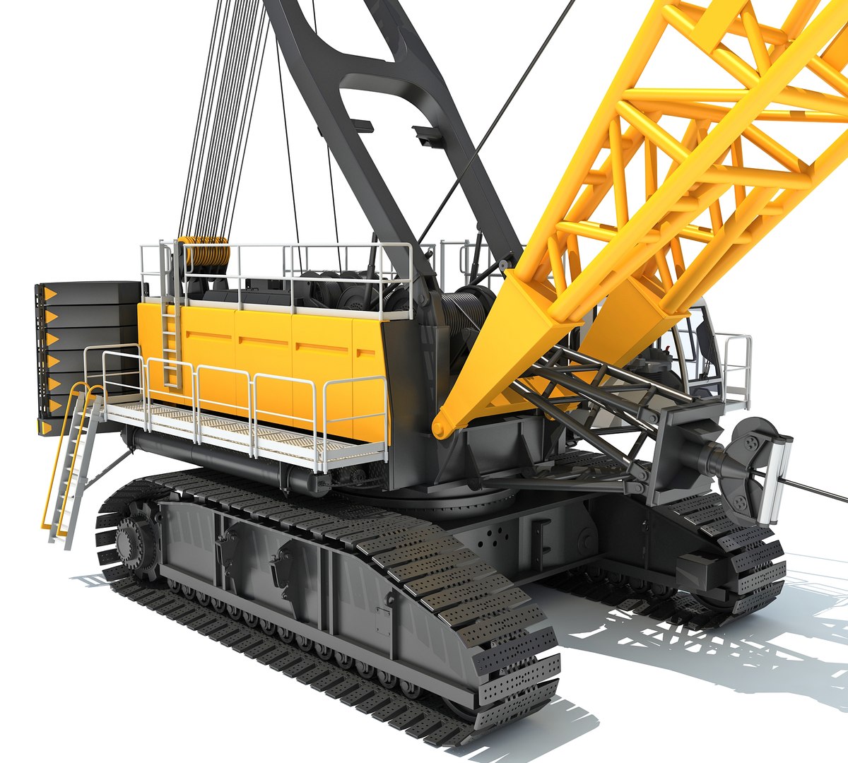 3D Mining Dragline Excavator model - TurboSquid 2173846