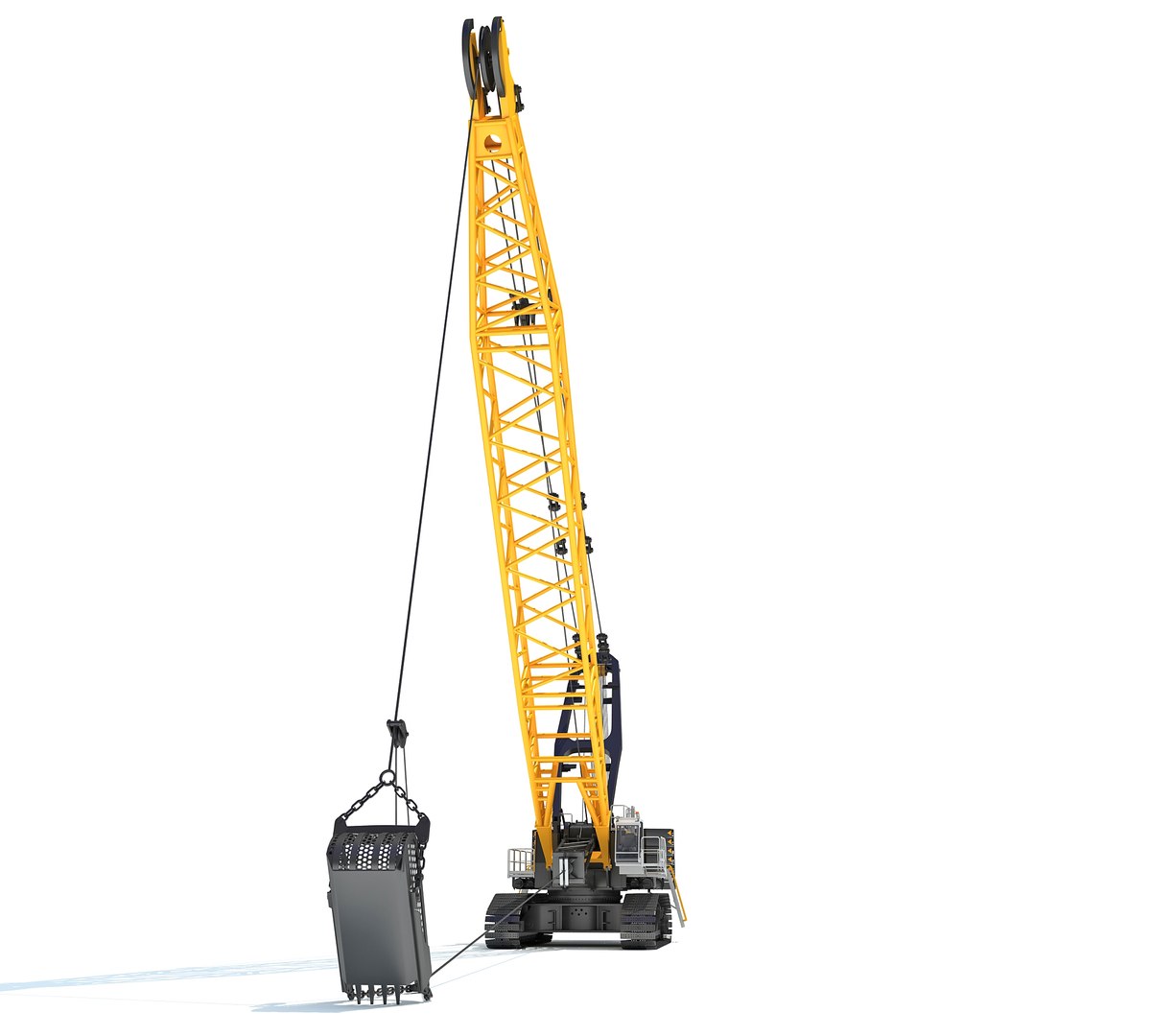3D Mining Dragline Excavator Model - TurboSquid 2173846