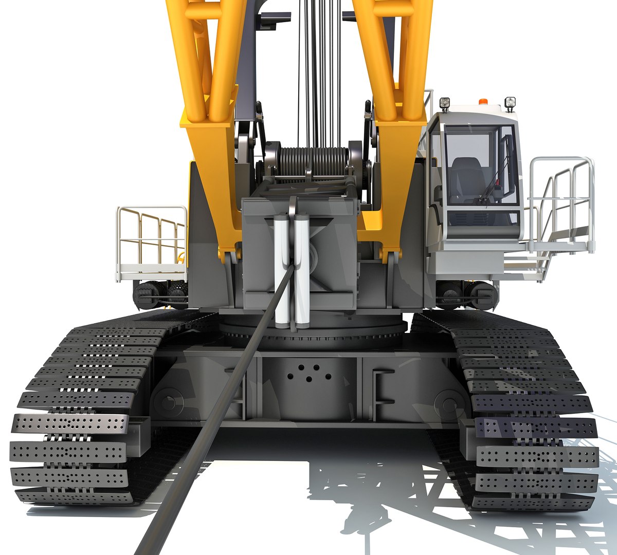 3D Mining Dragline Excavator model - TurboSquid 2173846