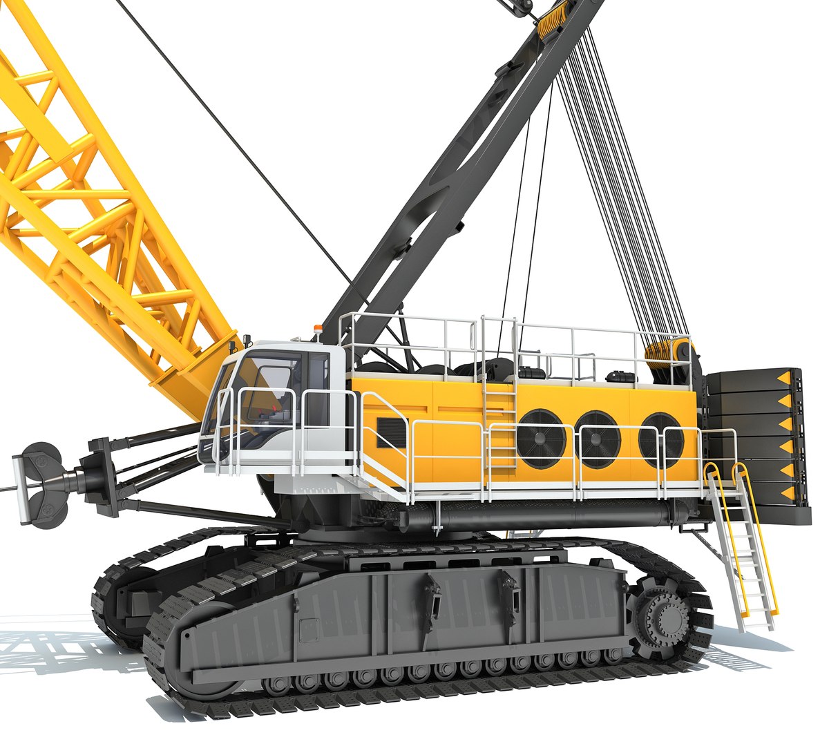 3D Mining Dragline Excavator Model - TurboSquid 2173846