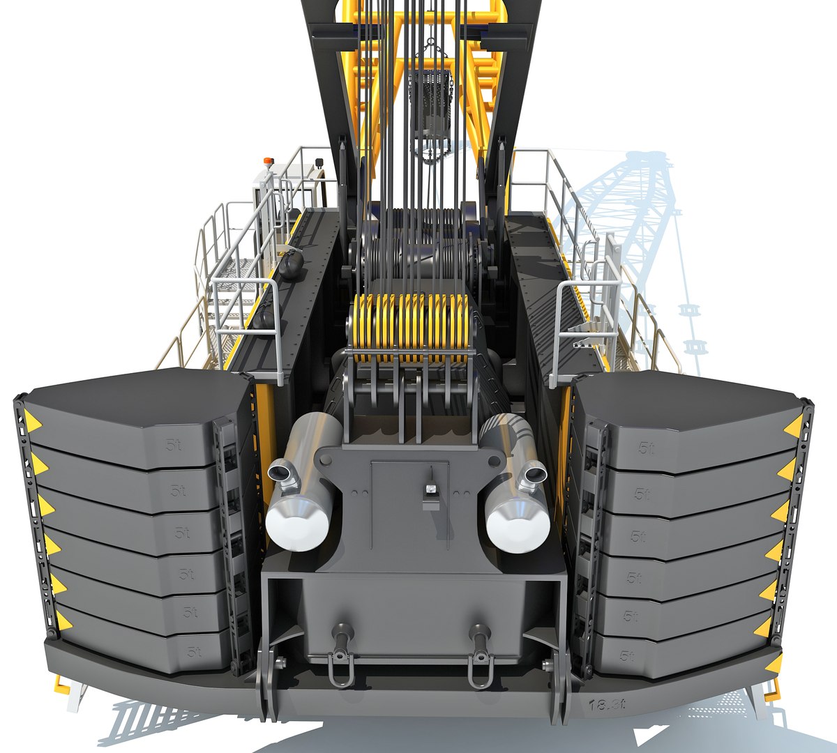 3D Mining Dragline Excavator Model - TurboSquid 2173846