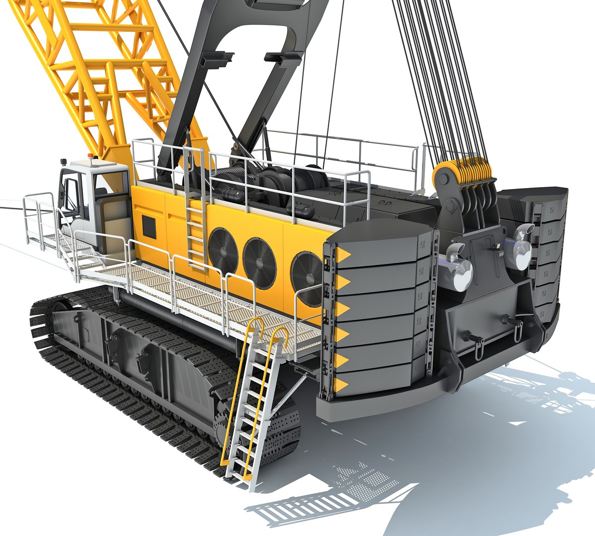 3D Mining Dragline Excavator Model - TurboSquid 2173846