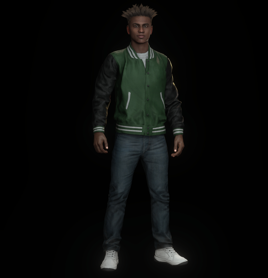 3D Athlete Jock PBR Game Ready model - TurboSquid 2098330
