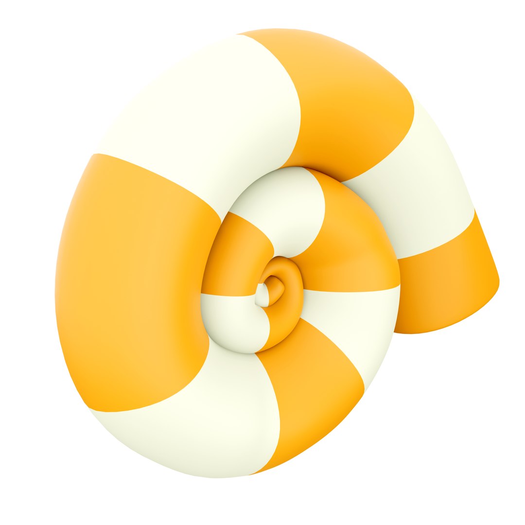 3d snail shells icon model - TurboSquid 2055894