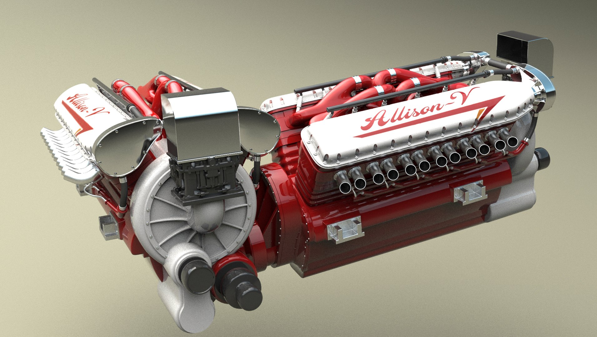 Allison 3D Model - TurboSquid 1670375