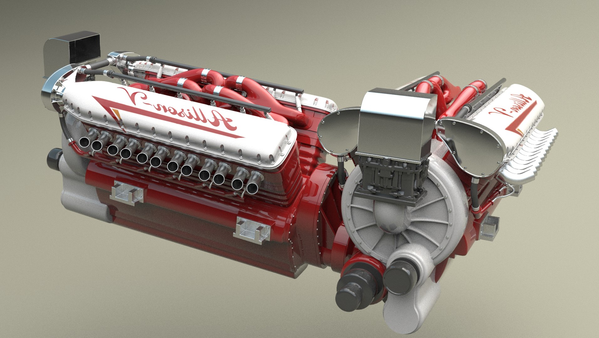 Allison 3D Model - TurboSquid 1670375