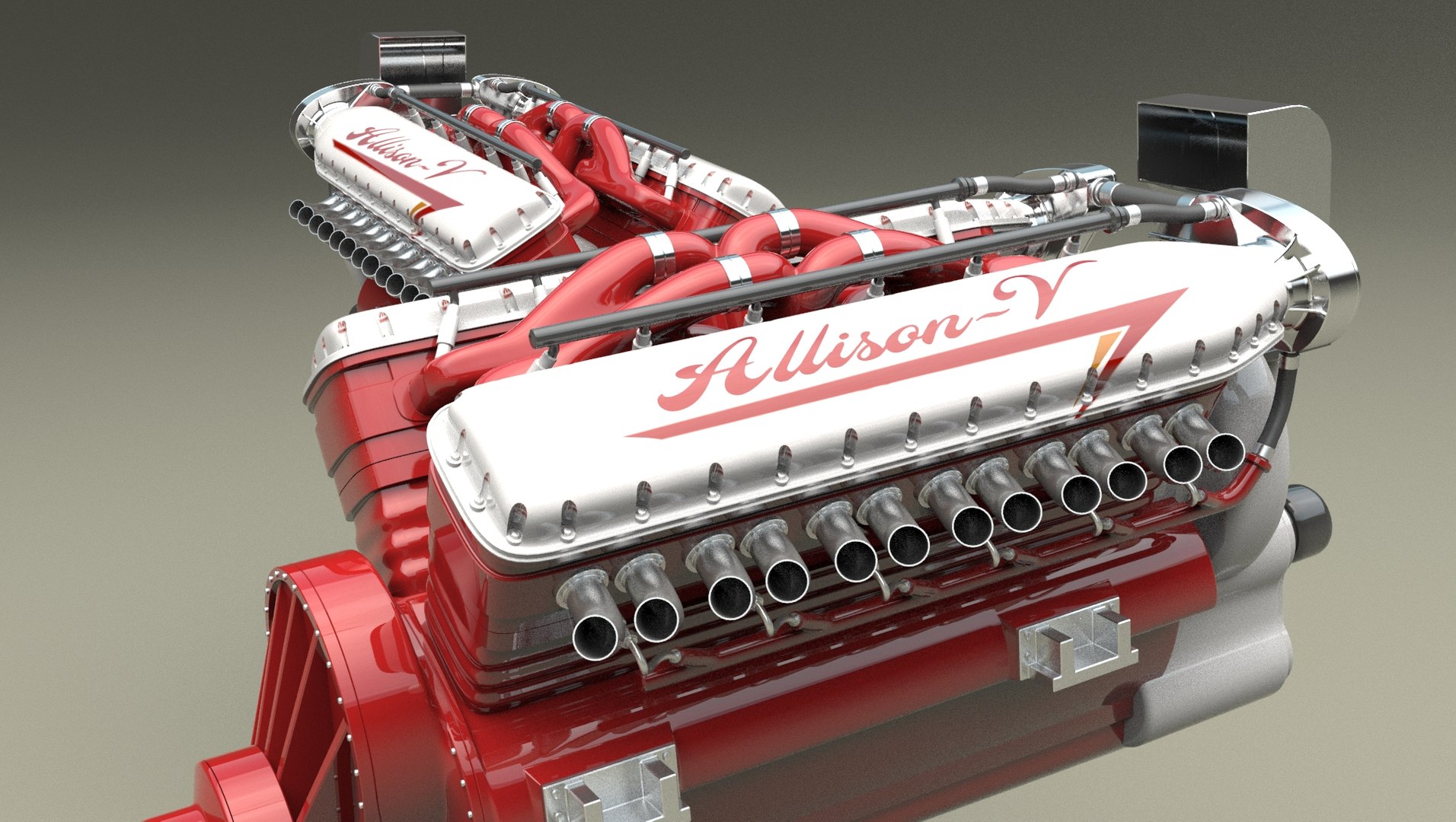 Allison 3D Model - TurboSquid 1670375