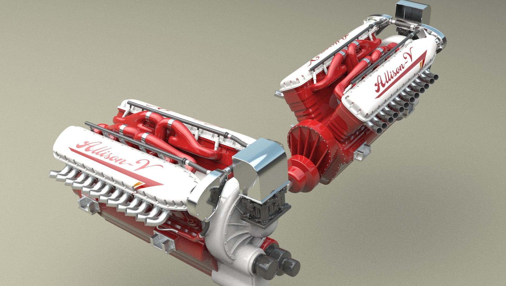 Allison 3D Model - TurboSquid 1670375