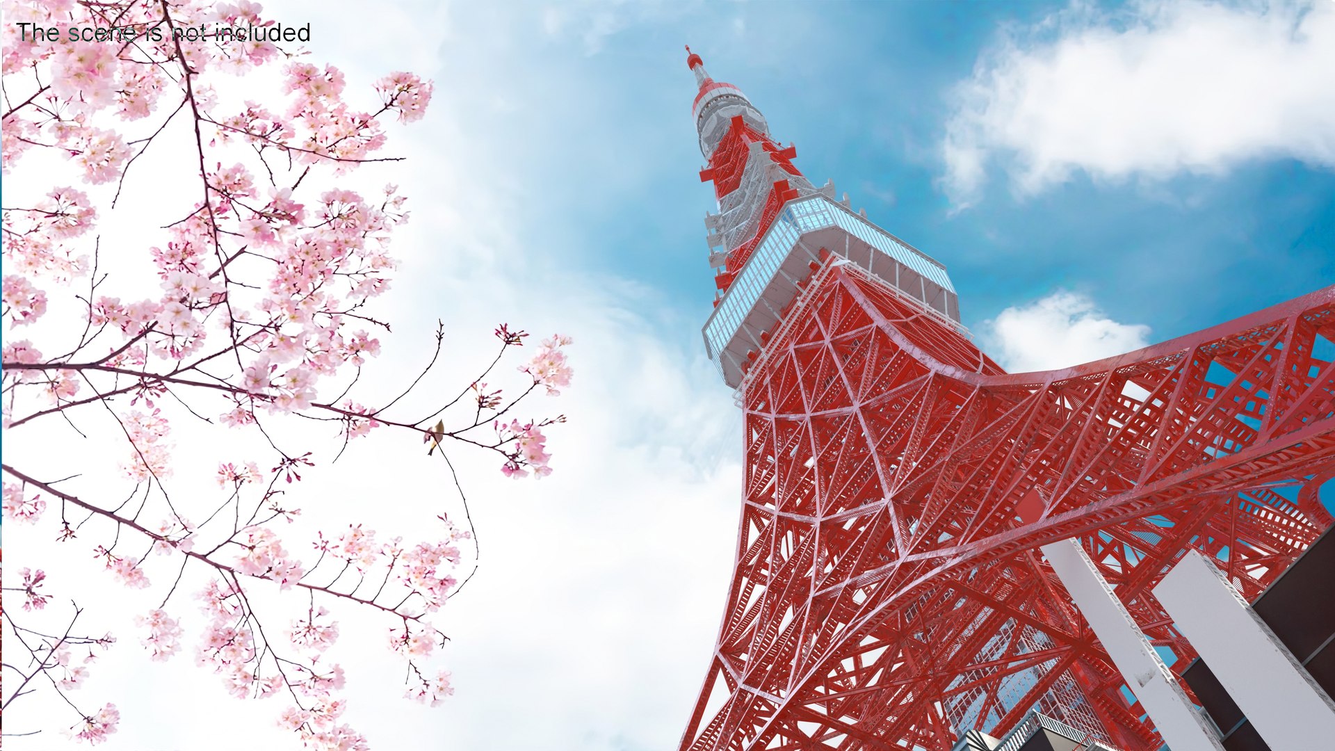 3D Tokyo Tower Structure - TurboSquid 2229921