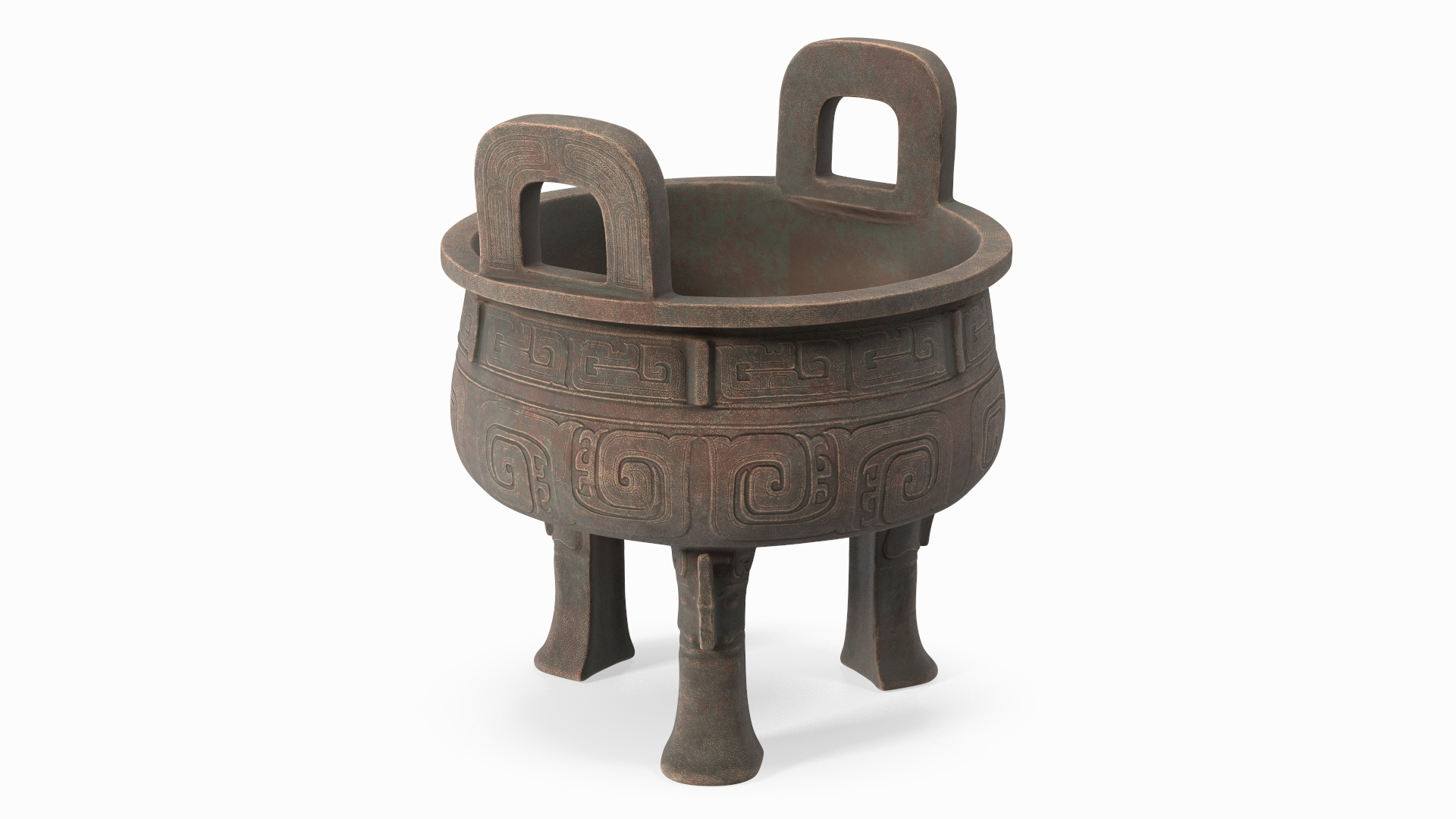3D Antique Chinese Cauldron - TurboSquid 2247540