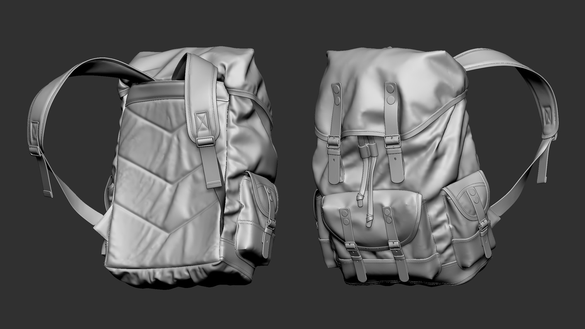3D Backpack 1 Model - TurboSquid 2205802