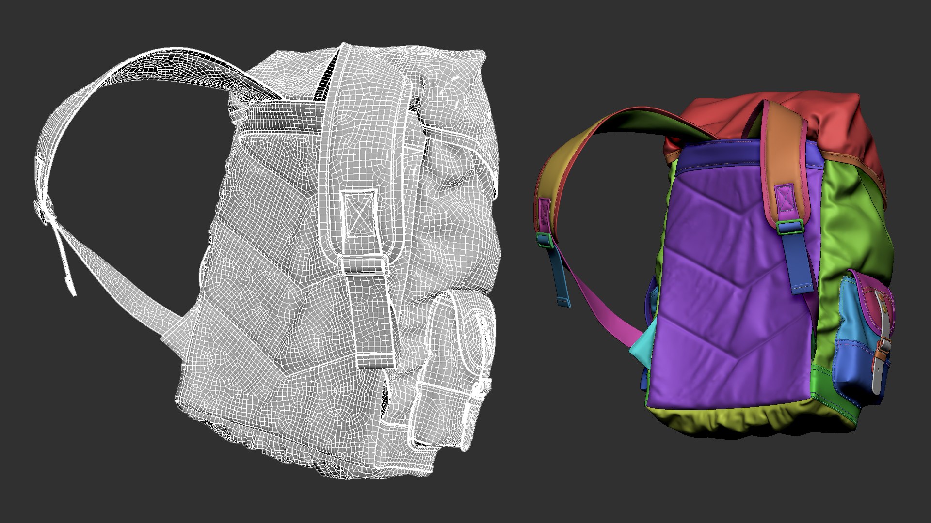 3D Backpack 1 Model - TurboSquid 2205802