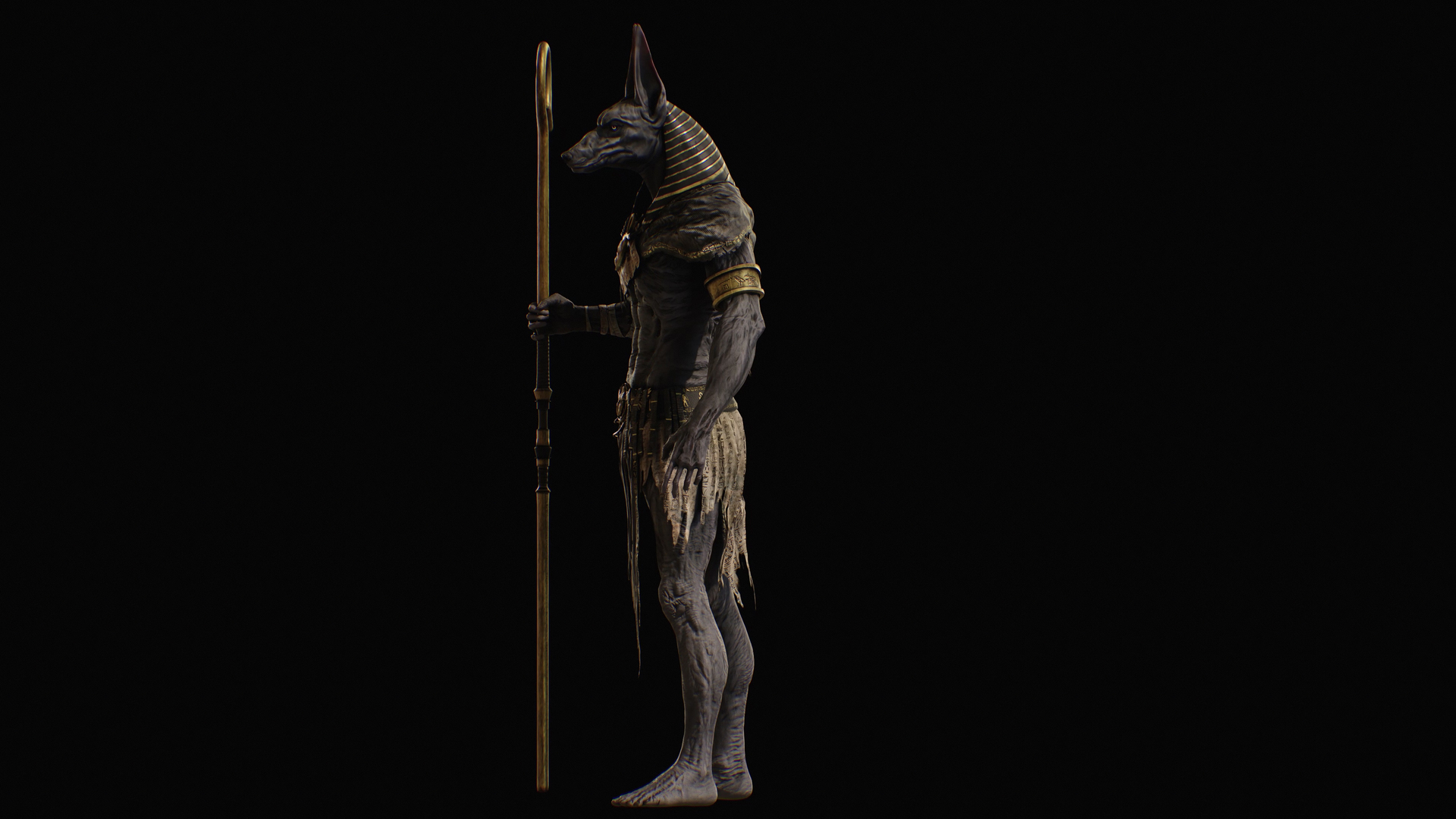 3D Anubis - TurboSquid 2380261