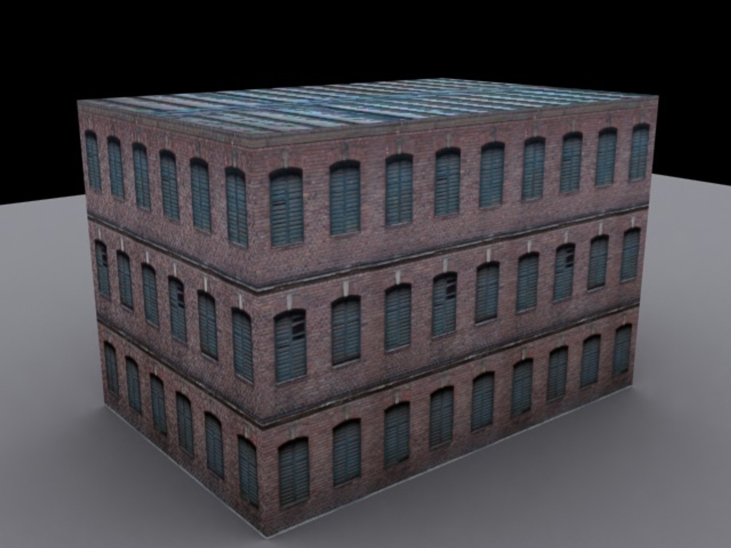 brick house 3d model