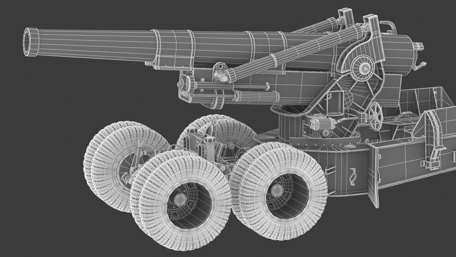 M115 Howitzer 3D model - TurboSquid 1922098