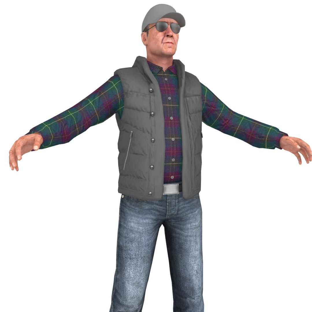 3D Truck Driver - TurboSquid 1352864