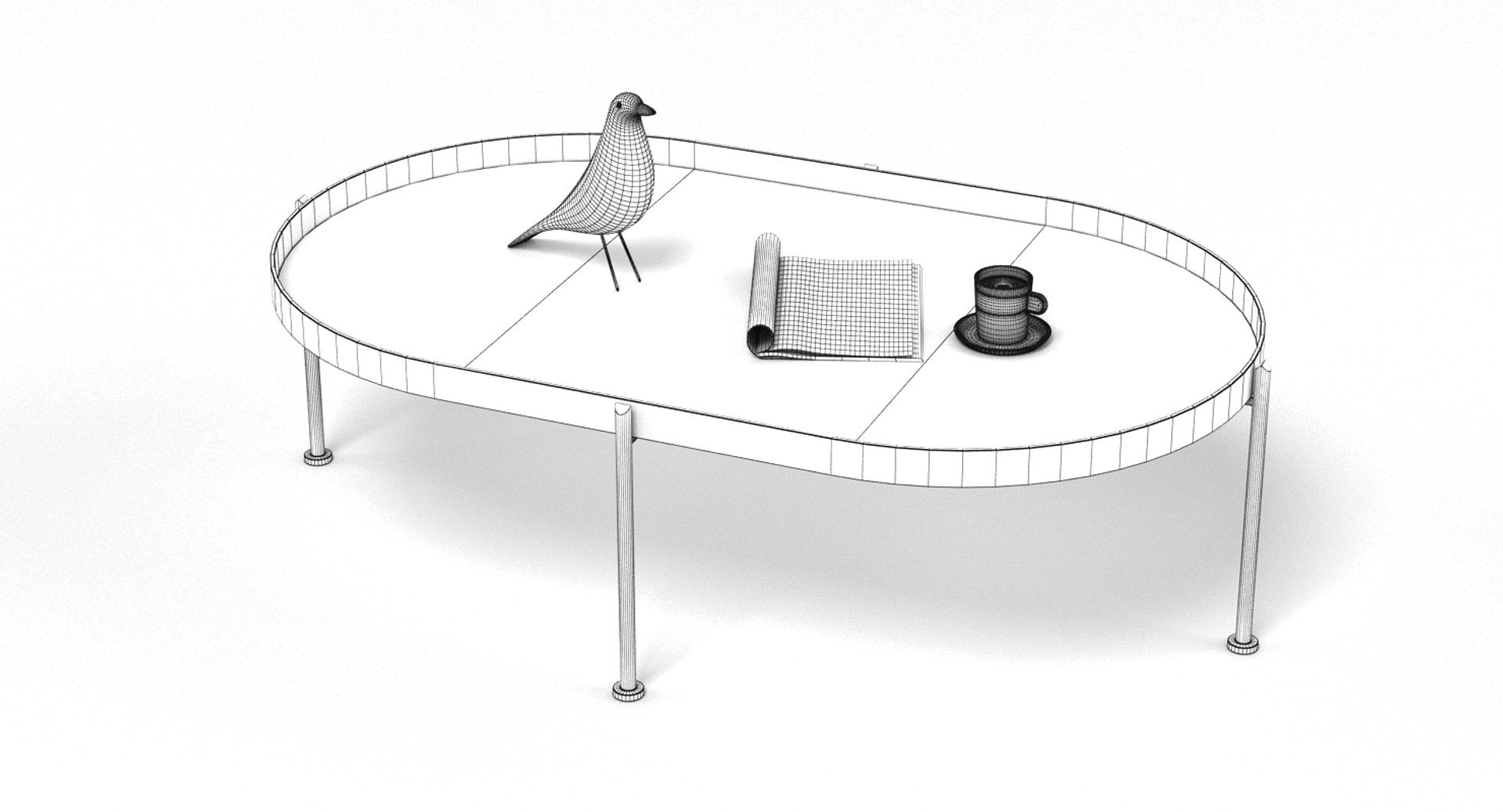 Nono Sidetable 3D Model - TurboSquid 1342182