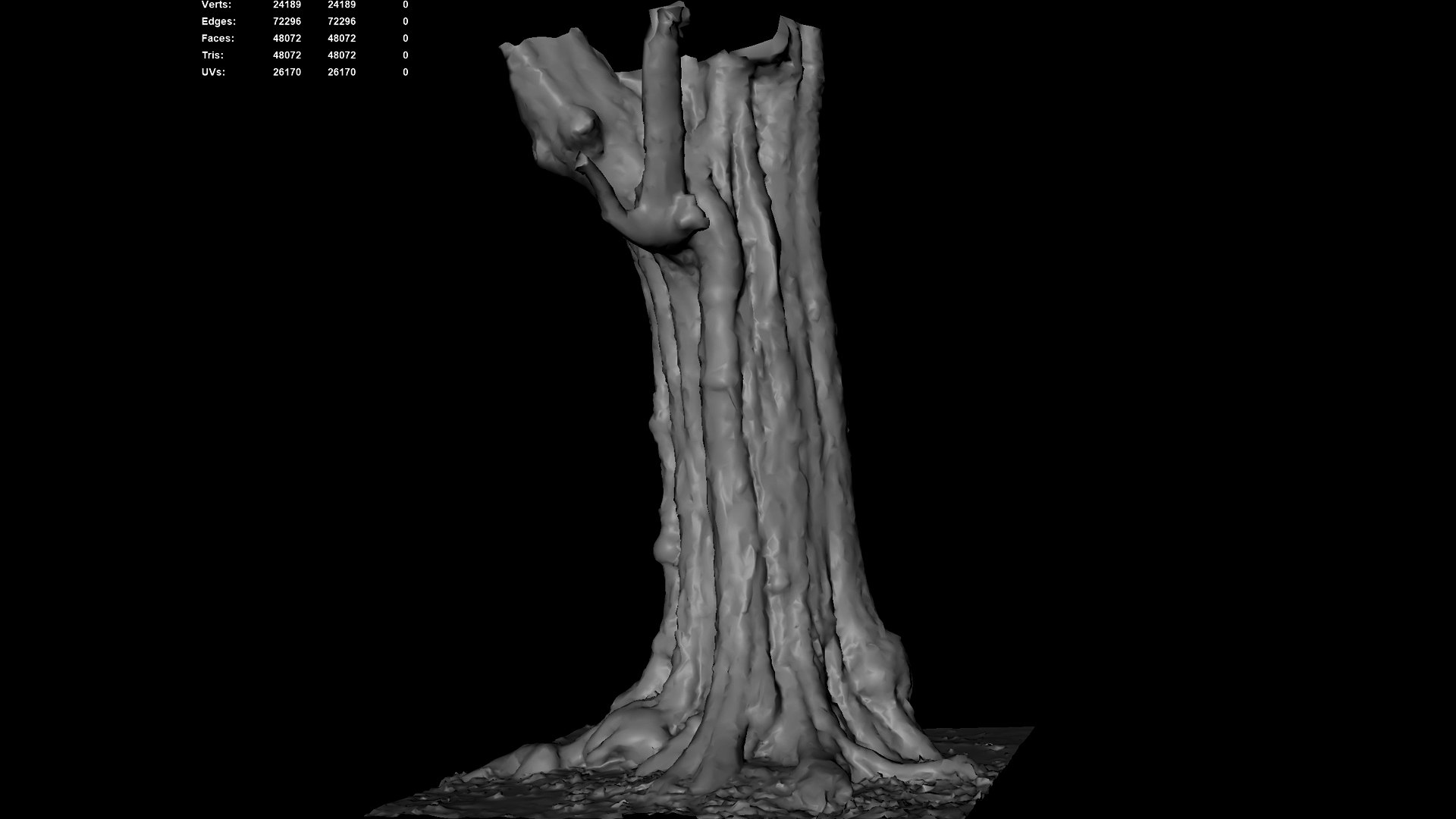 Tree Fantasy Detail Sculpted Trunk Photogrammetry 3D Model - TurboSquid ...