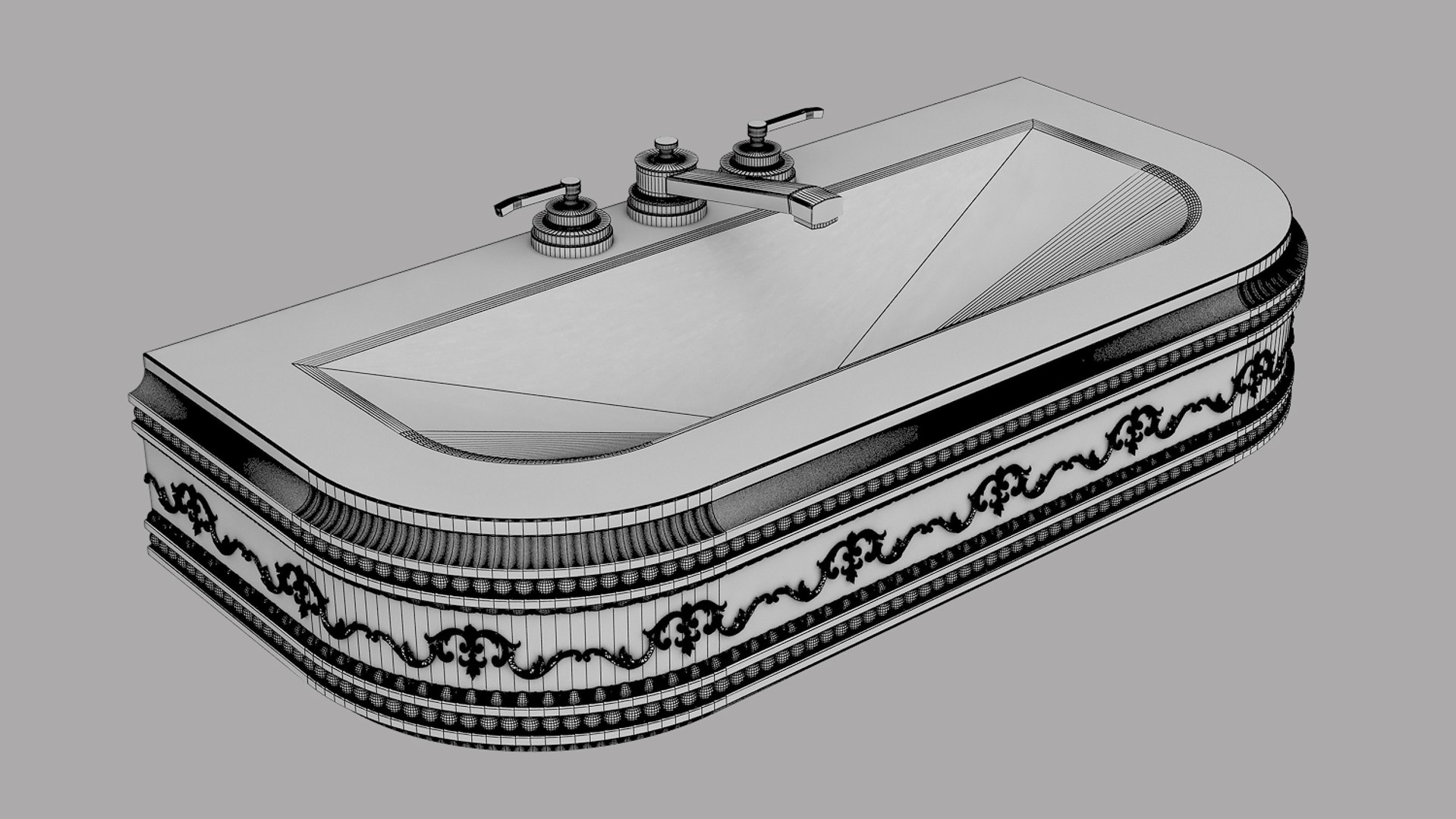Free 3D model classic wash basin - TurboSquid 1564905
