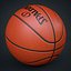 3d C4d Spalding Official Basketball Ball